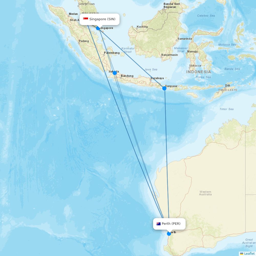 Singapore Airlines routes 2025 – map with all flights - Flight Routes