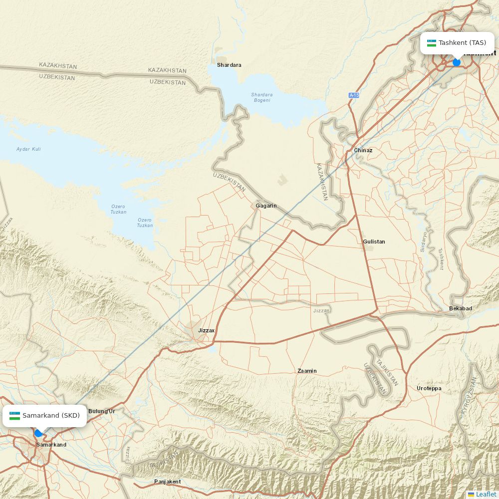 Centrum Air airline routes (C6) 2026, map - Flight Routes