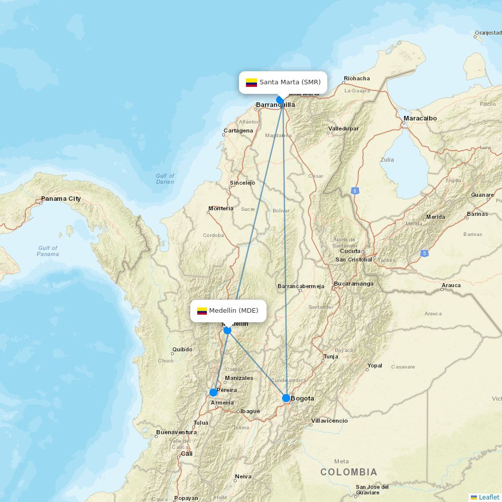 JetSMART airline routes (JA) 2026, map - Flight Routes