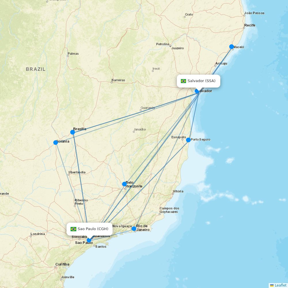 LATAM Airlines routes 2025 – map with all flights - Flight Routes