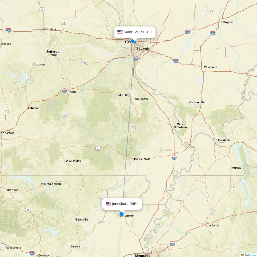 Southern Airways Express routes 2026 – map with flights - Flight Routes