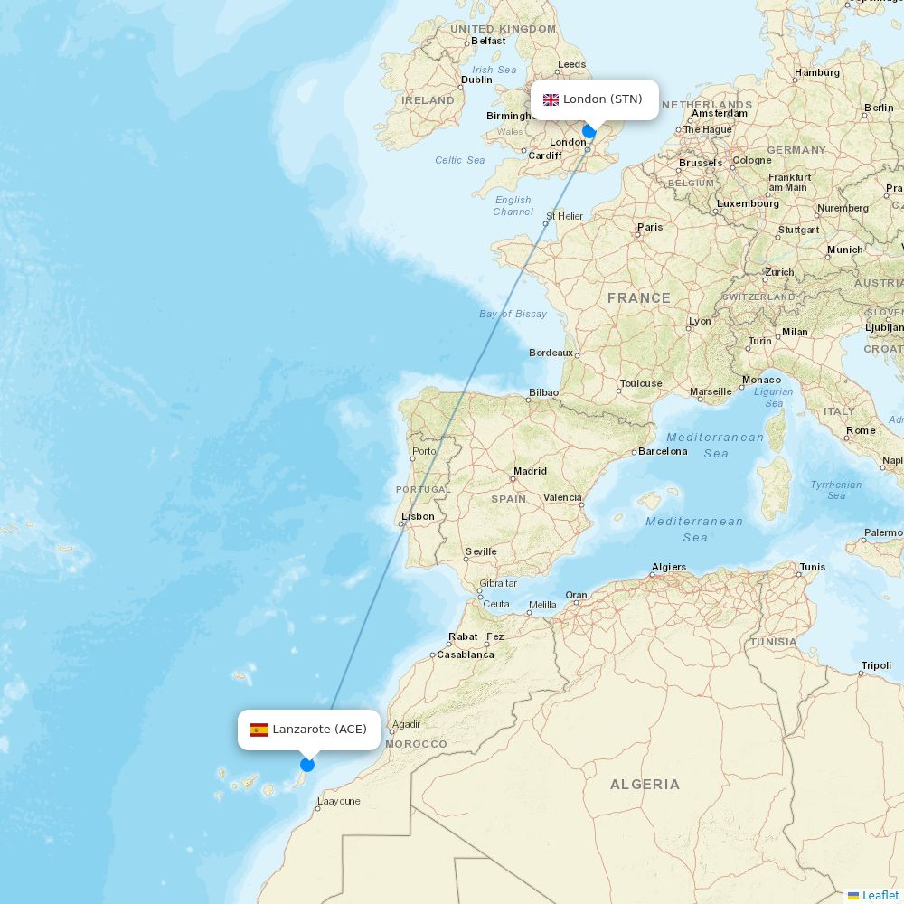Jet2 routes 2025 – interactive map with all flights - Flight Routes
