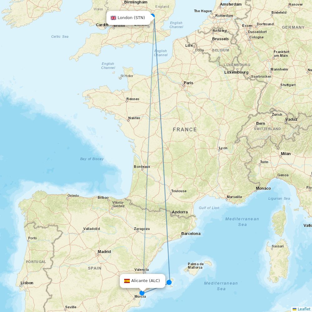 Ryanair routes 2025 – interactive map with all flights - Flight Routes