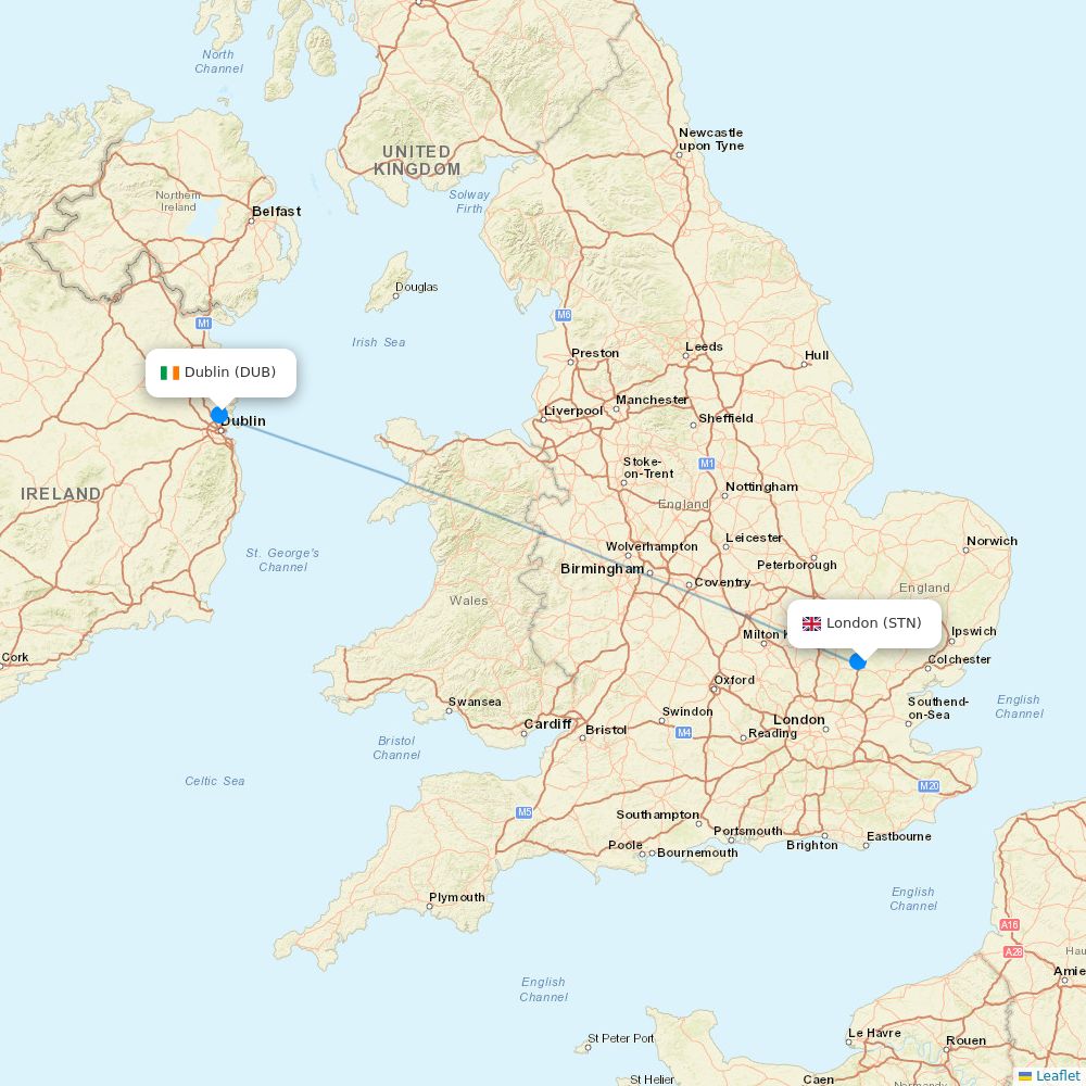 Ryanair routes 2025 – interactive map with all flights - Flight Routes