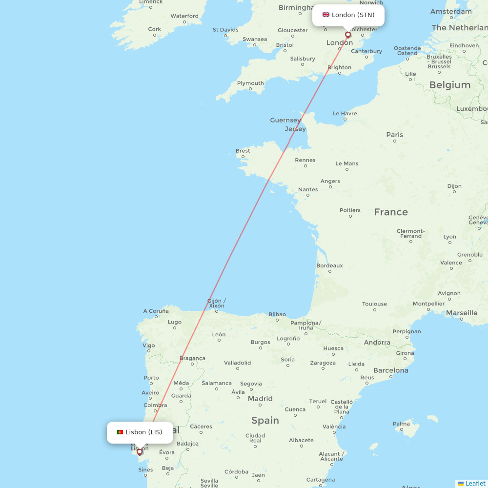 Ryanair routes 2025 – interactive map with all flights - Flight Routes