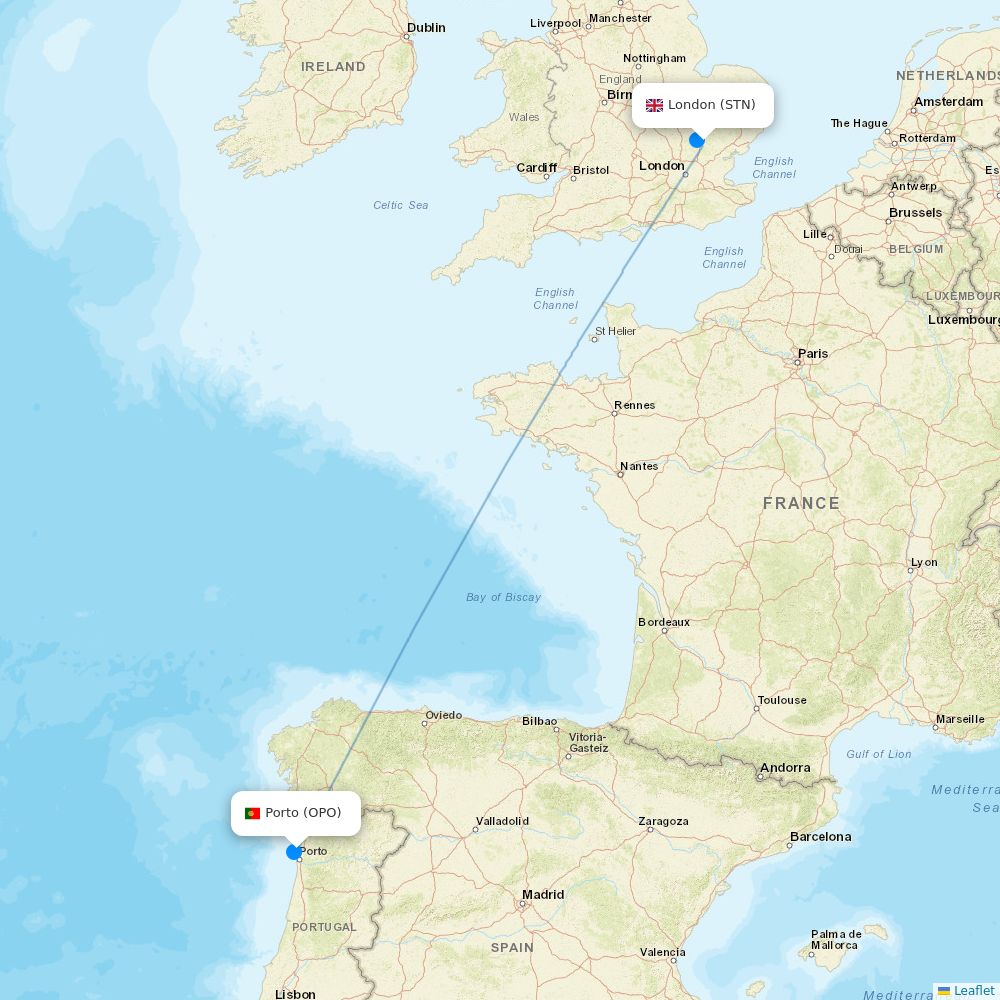 Ryanair routes 2025 – interactive map with all flights - Flight Routes