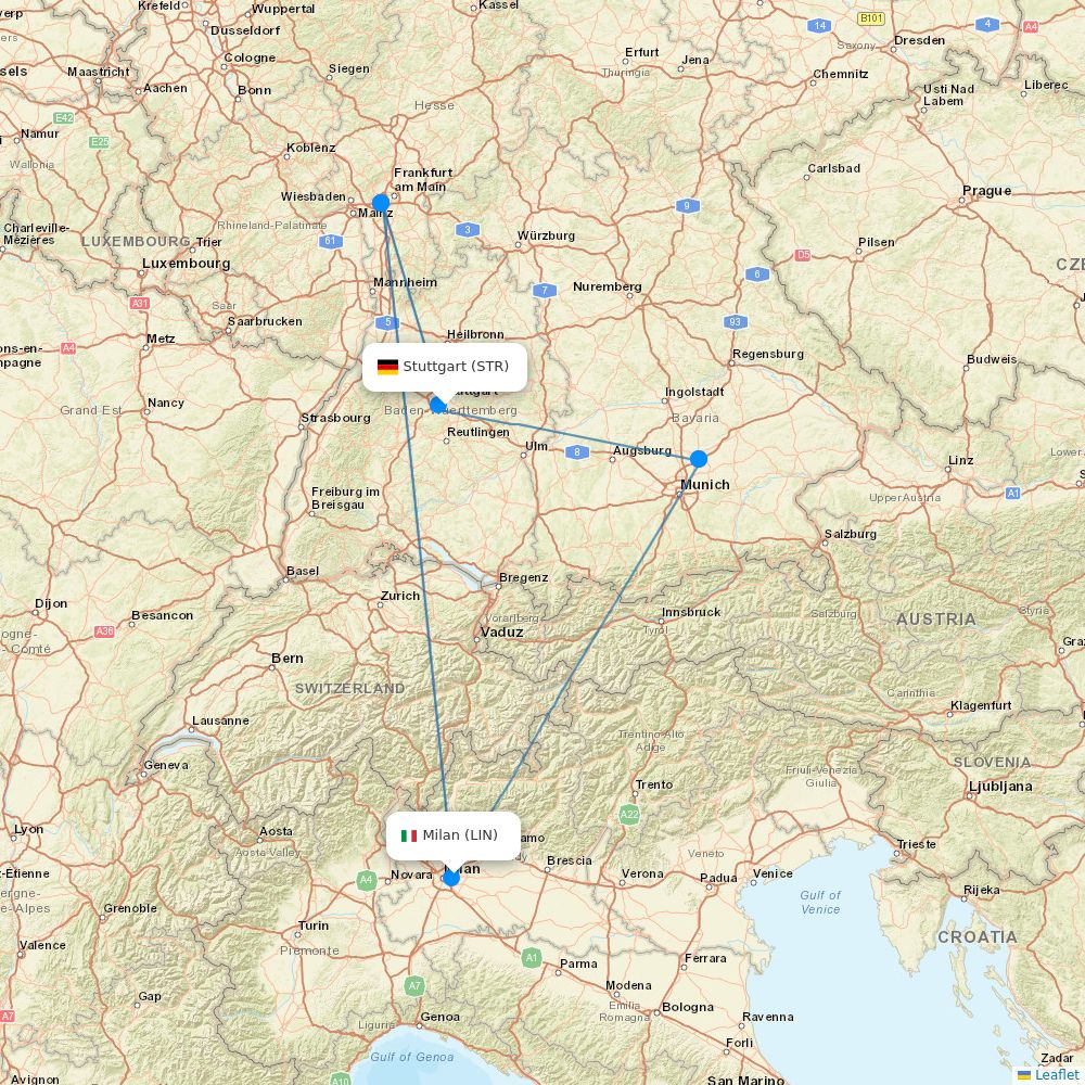 Eurowings routes 2026 – interactive map with all flights - Flight Routes
