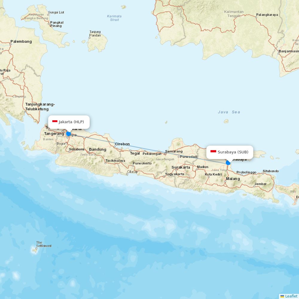 Batik Air routes 2025 – interactive map with all flights - Flight Routes