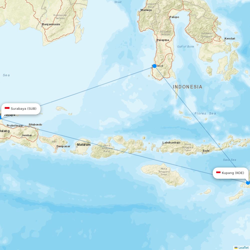 Lion Air routes 2025 – interactive map with all flights - Flight Routes