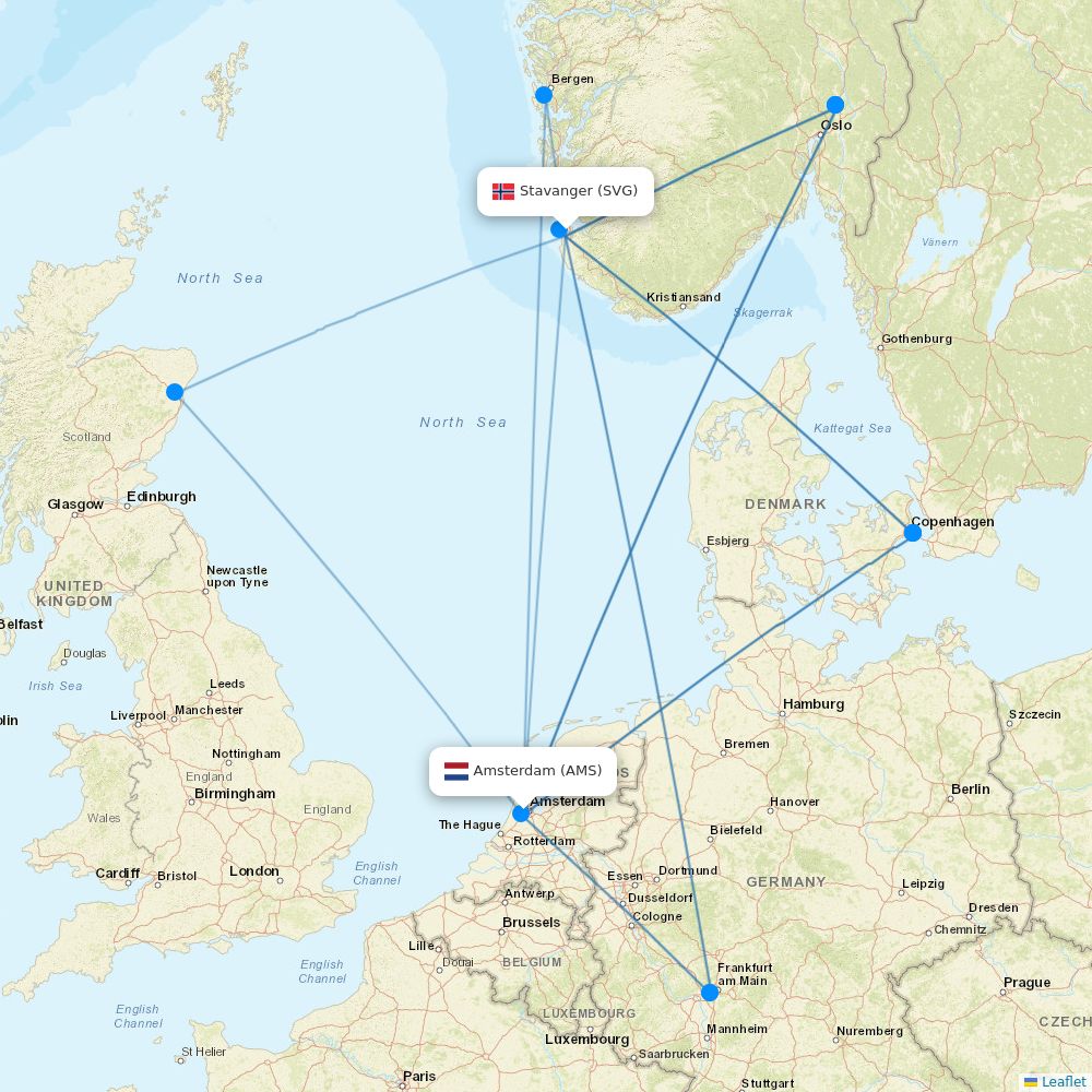 KLM routes 2025 – interactive map with all flights - Flight Routes