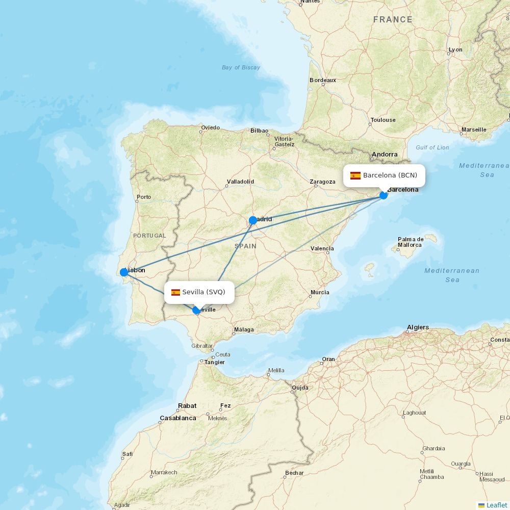Vueling routes 2025 – interactive map with all flights - Flight Routes
