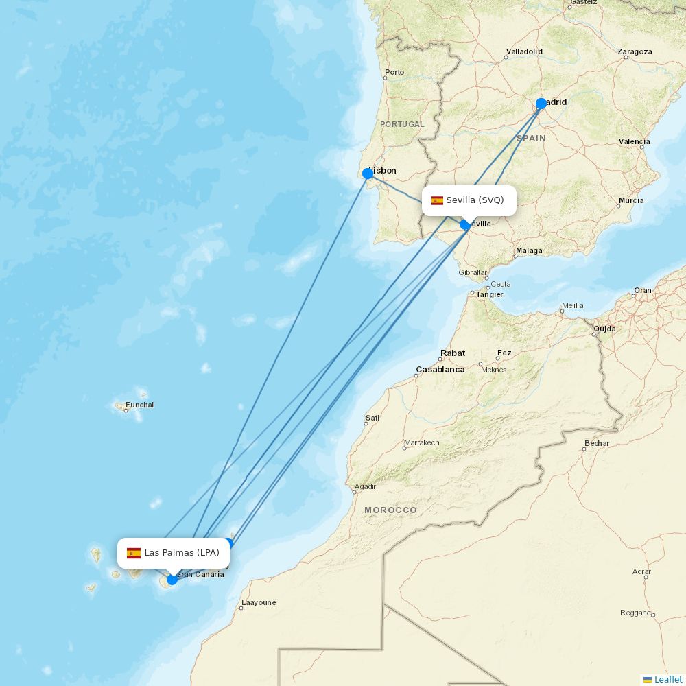 Vueling routes 2025 – interactive map with all flights - Flight Routes