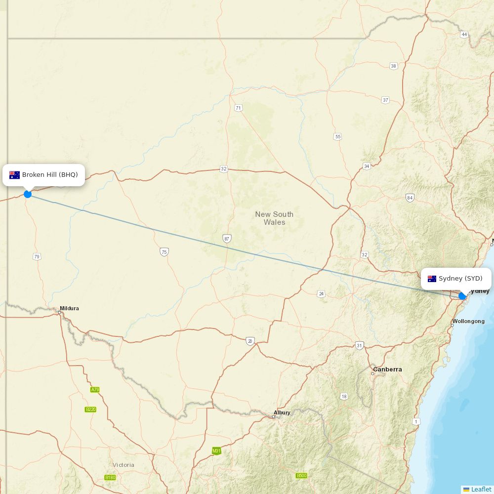 Rex Airlines routes 2025 – map with all flights - Flight Routes