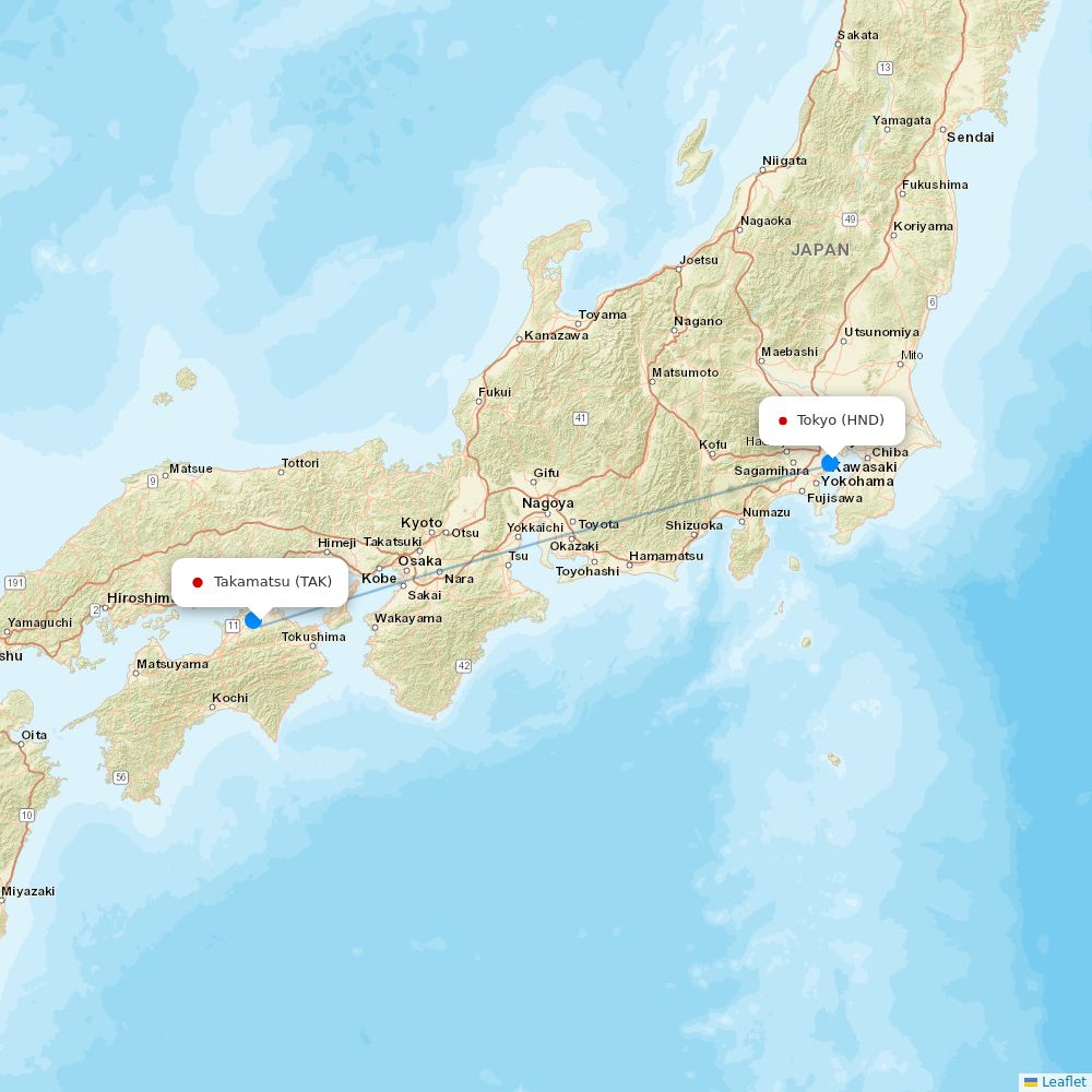 JAL routes 2025 – interactive map with all flights - Flight Routes