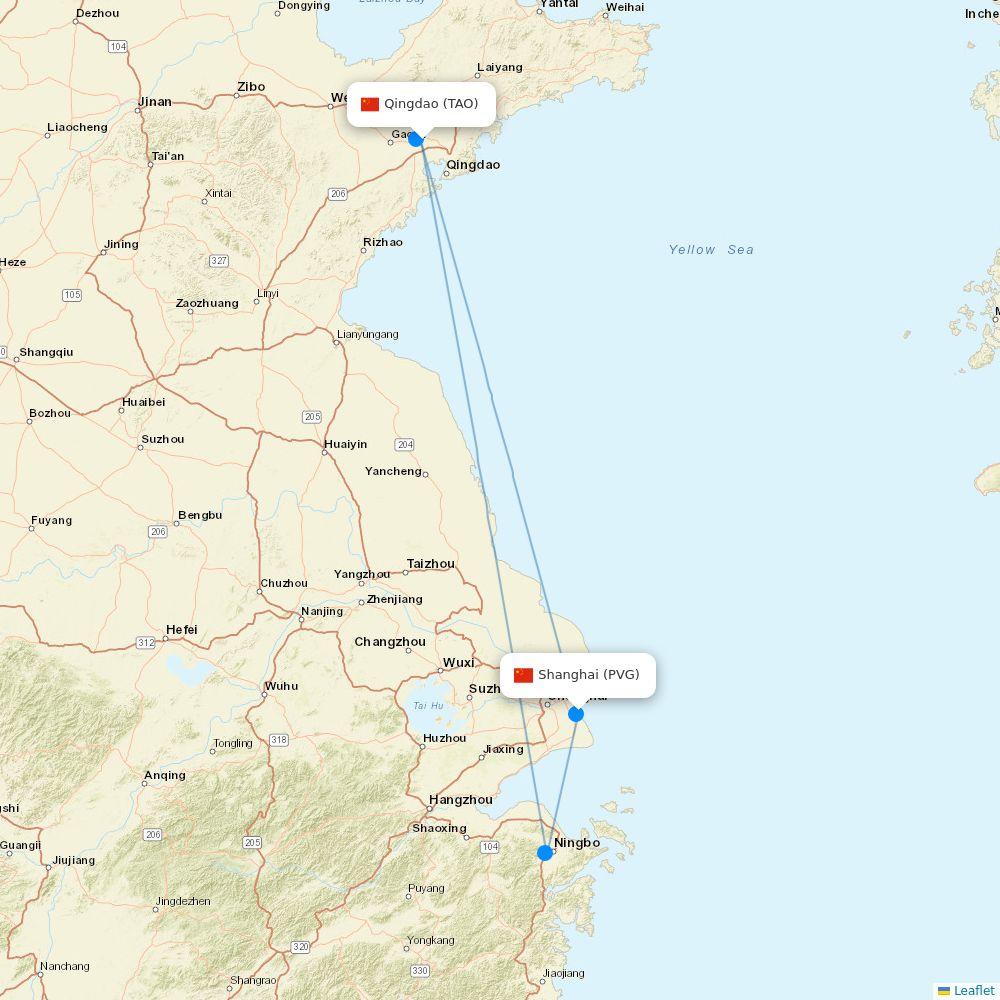 Juneyao Air routes 2025 – interactive map with all flights - Flight Routes