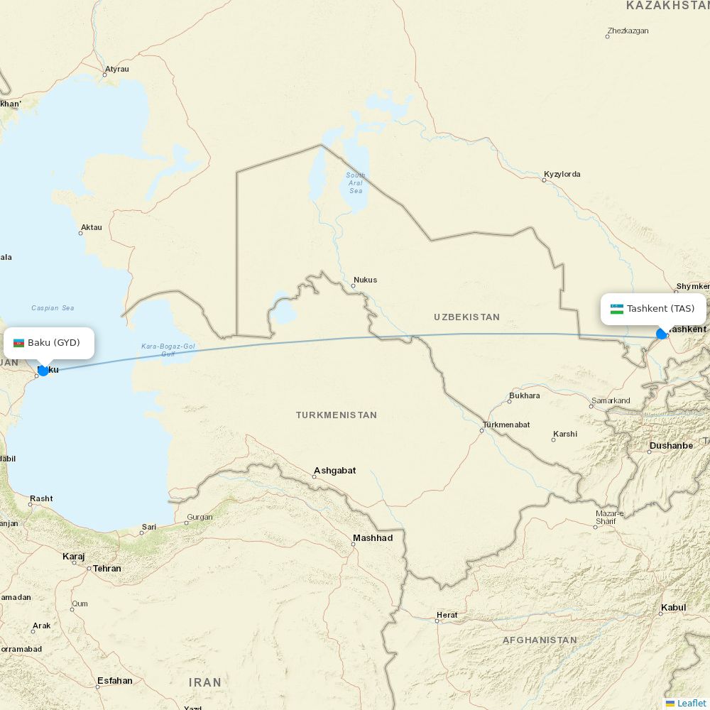Centrum Air airline routes (C6) 2026, map - Flight Routes