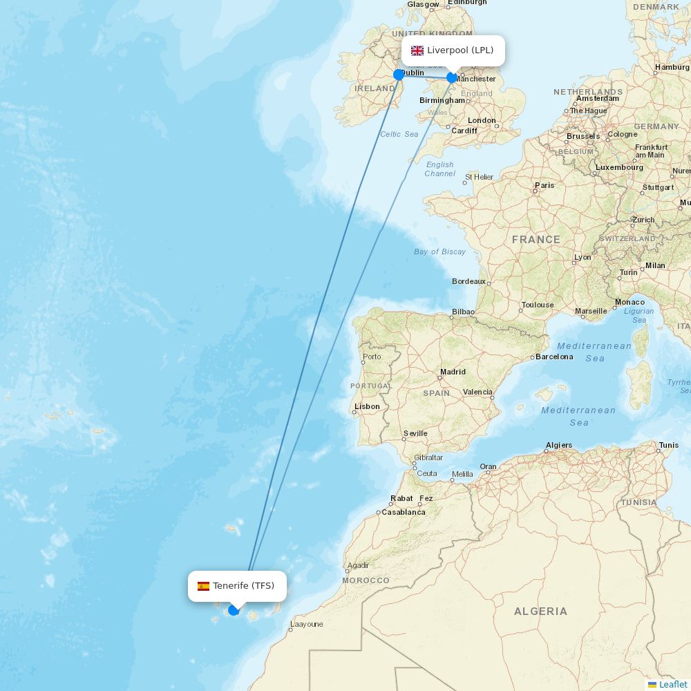 Jet2 routes 2025 – interactive map with all flights - Flight Routes