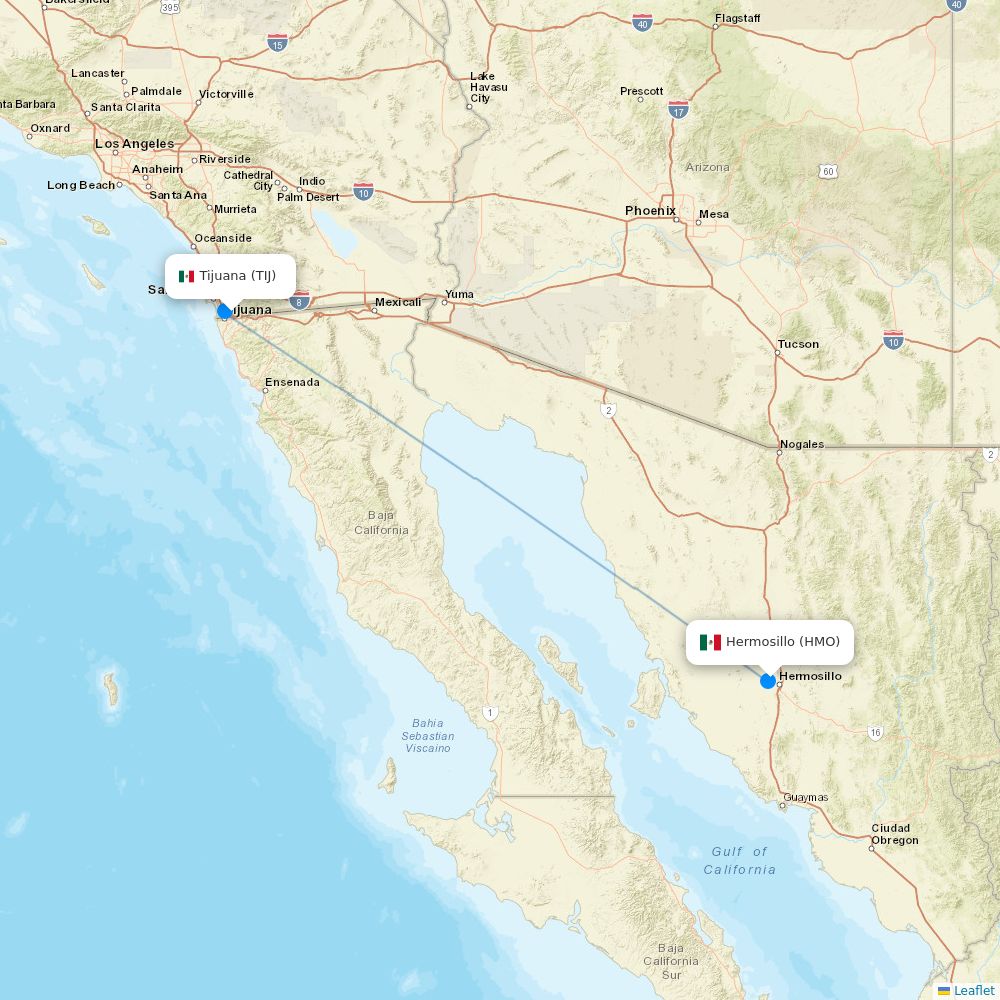 Volaris routes 2026 – interactive map with all flights - Flight Routes