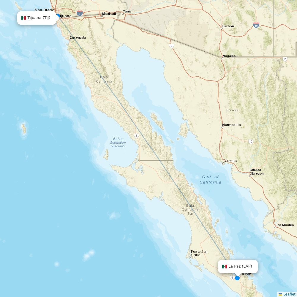 Volaris routes 2026 – interactive map with all flights - Flight Routes