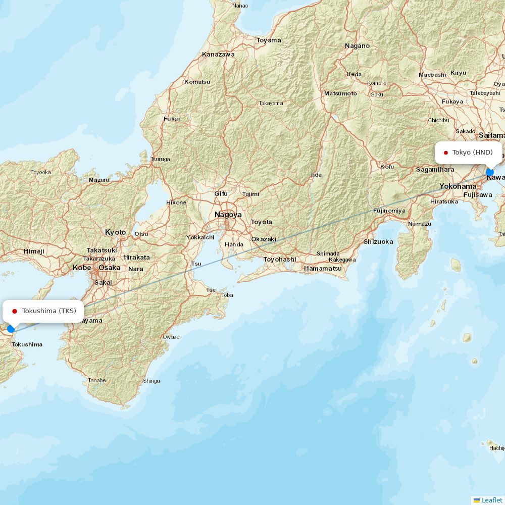 JAL routes 2026 – interactive map with all flights - Flight Routes