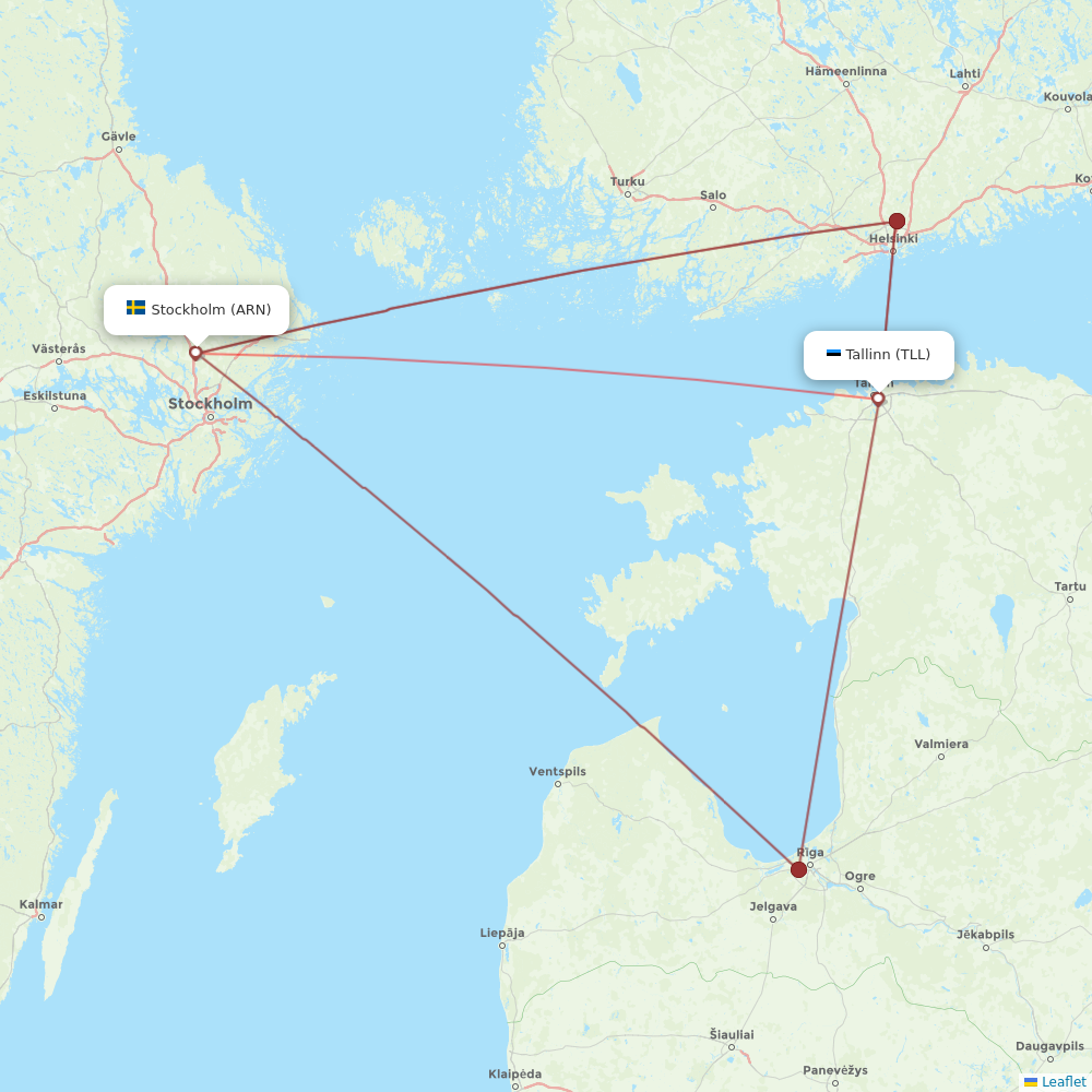 SAS routes 2026 – interactive map with all flights - Flight Routes