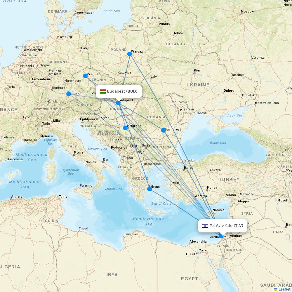Wizz Air routes 2025 – interactive map with all flights - Flight Routes