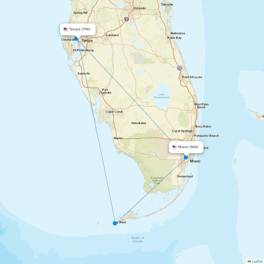 American Airlines routes 2025 – map with all flights - Flight Routes