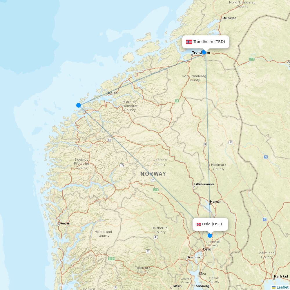 Norwegian Air Shuttle – airline info and route map - Flight Routes