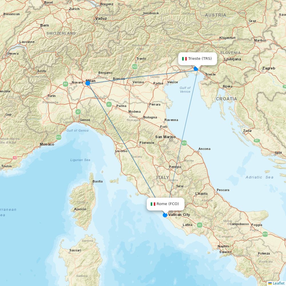 ITA Airways routes 2025 – map with all flights - Flight Routes