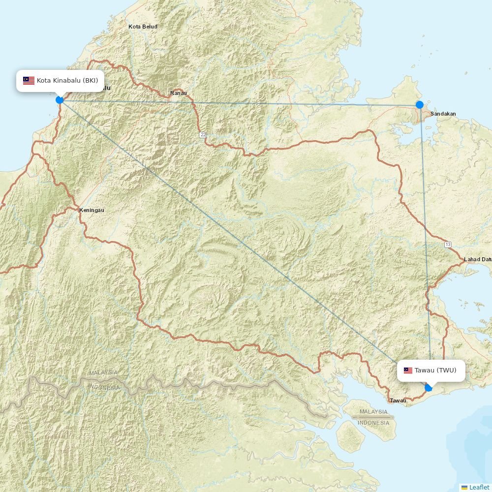 AirAsia routes 2026 – interactive map with all flights - Flight Routes