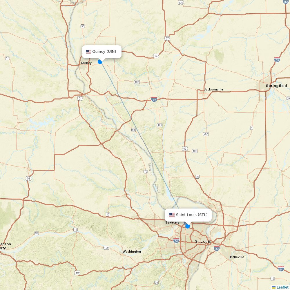Southern Airways Express routes 2025 – map with flights - Flight Routes