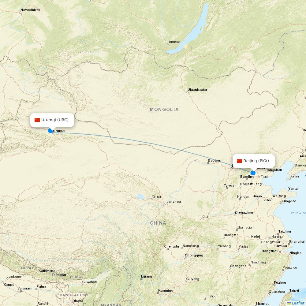 China Southern Airlines routes 2025 – map with all flights - Flight Routes