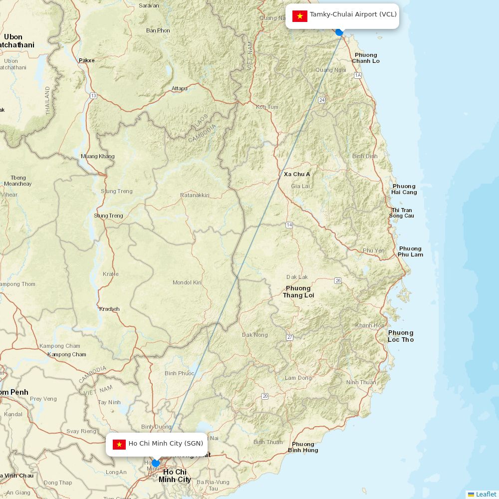 VietJet Air routes 2026 – interactive map with all flights - Flight Routes