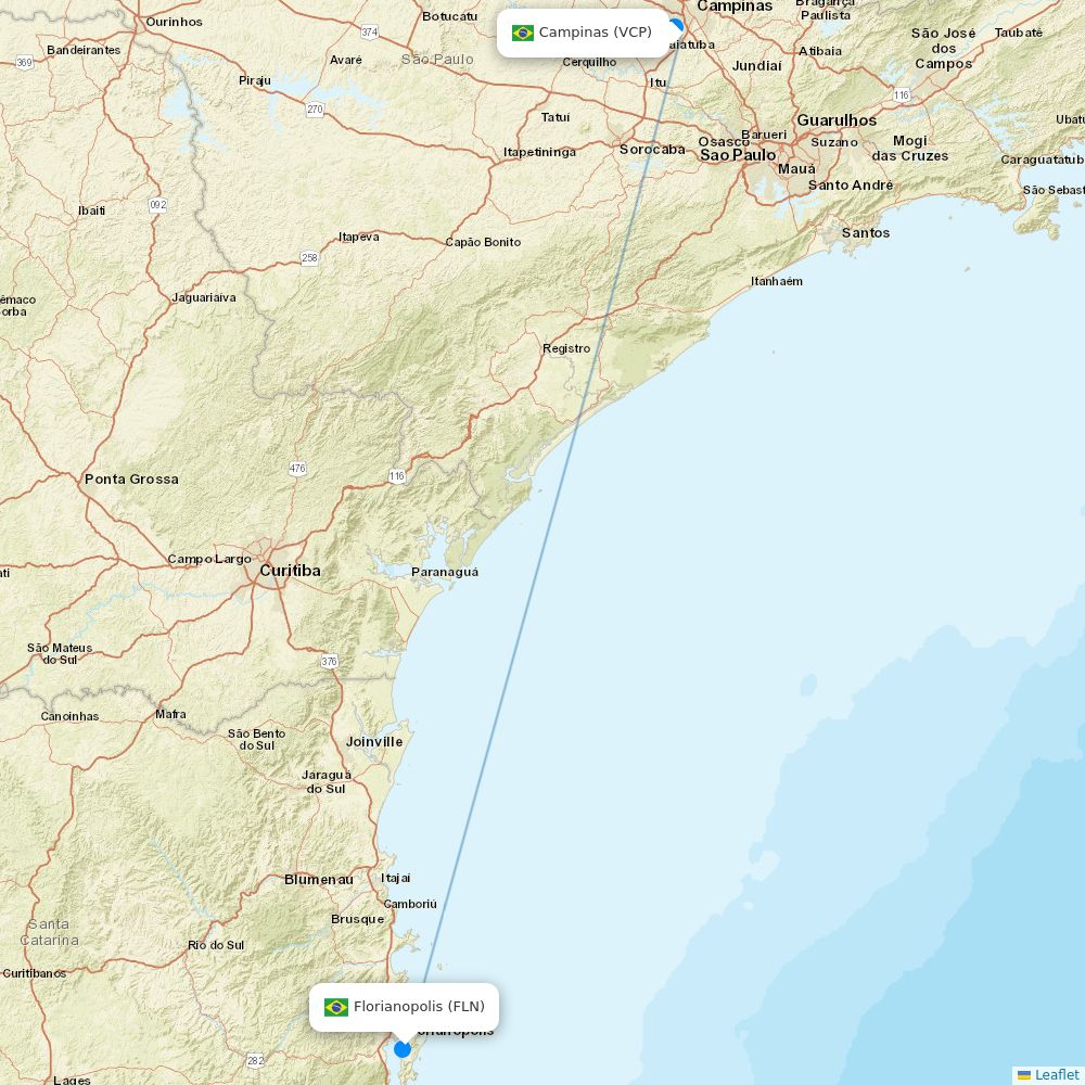 Azul routes 2025 – interactive map with all flights - Flight Routes