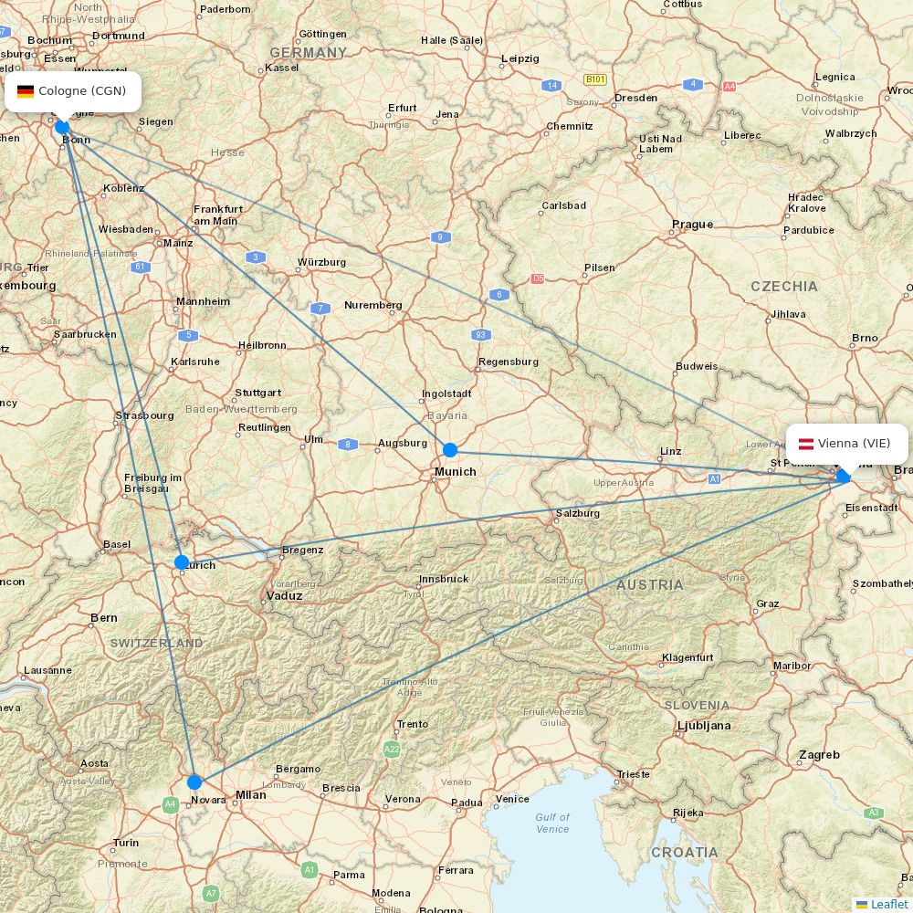 Eurowings routes 2026 – interactive map with all flights - Flight Routes
