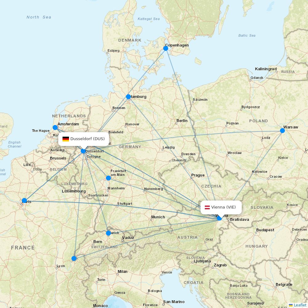 Eurowings routes 2026 – interactive map with all flights - Flight Routes