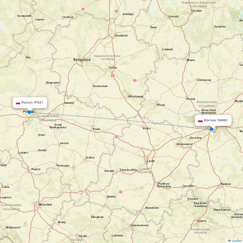 LOT Polish Airlines routes 2026 – map with all flights - Flight Routes