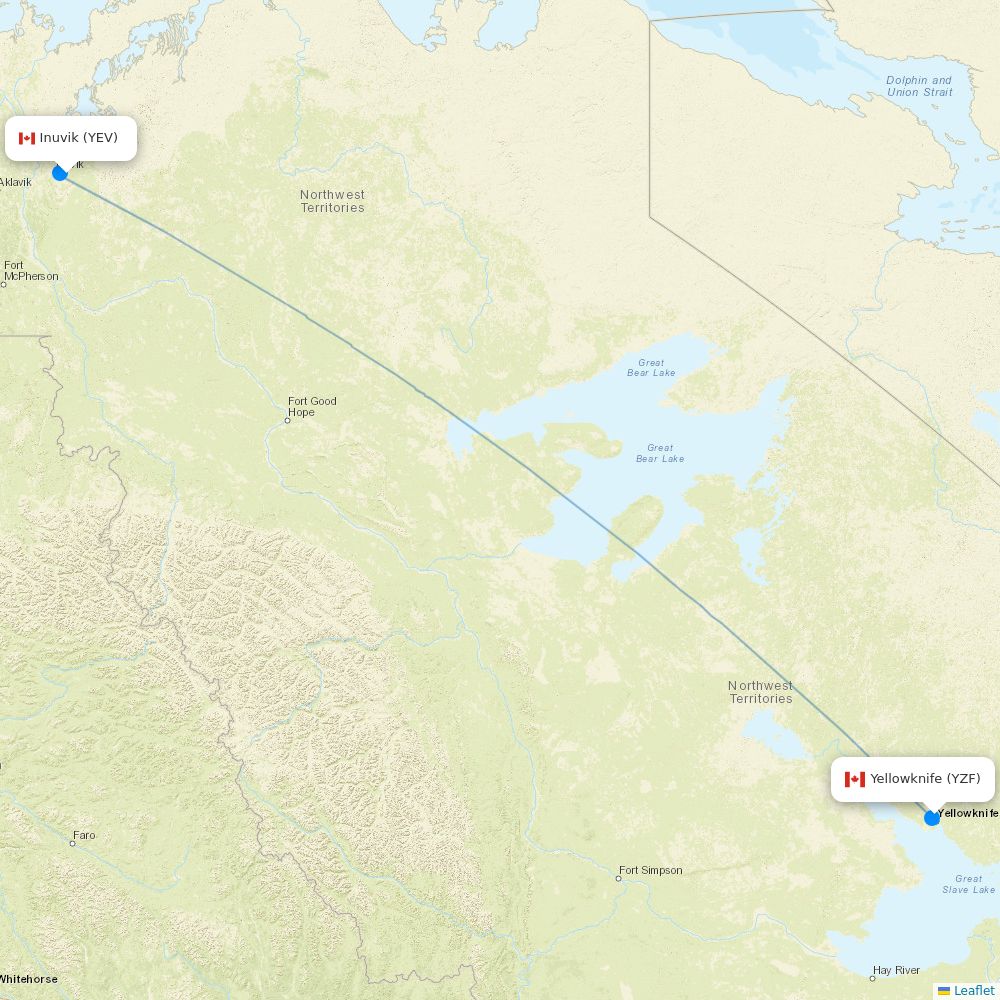 Canadian North routes 2025 – map with all flights - Flight Routes