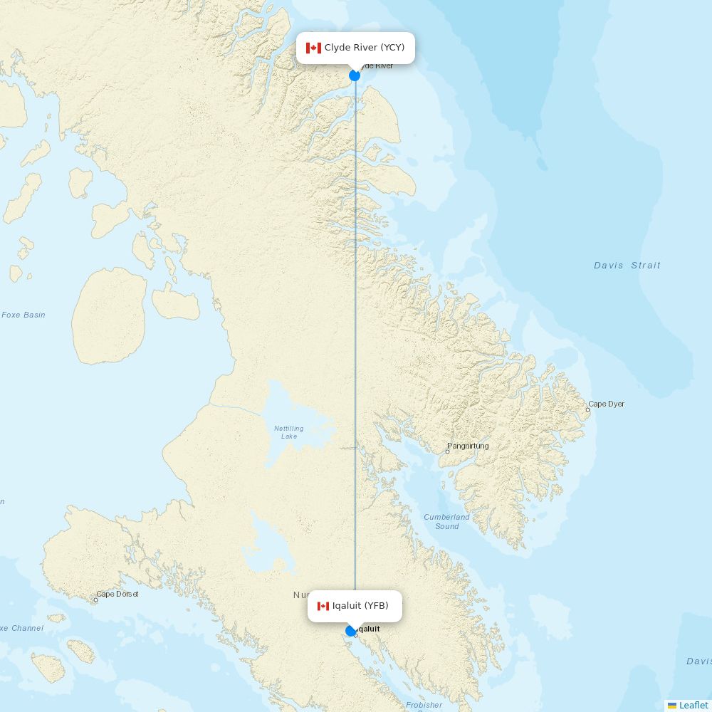 Canadian North routes 2025 – map with all flights - Flight Routes