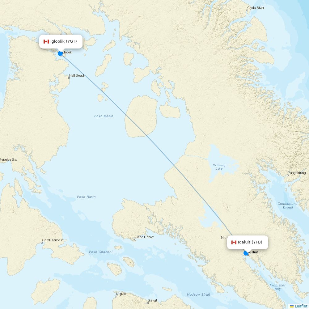 Canadian North routes 2025 – map with all flights - Flight Routes