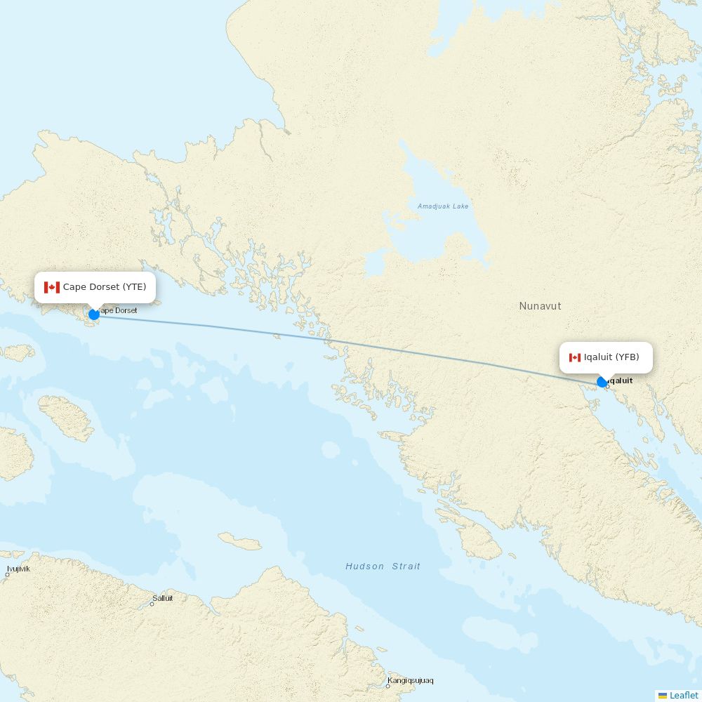 Canadian North routes 2025 – map with all flights - Flight Routes