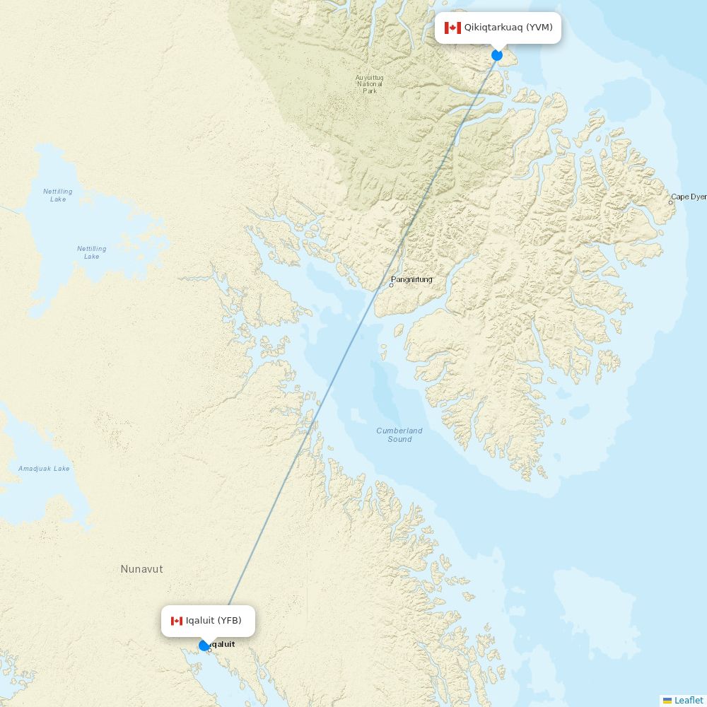 Canadian North routes 2025 – map with all flights - Flight Routes