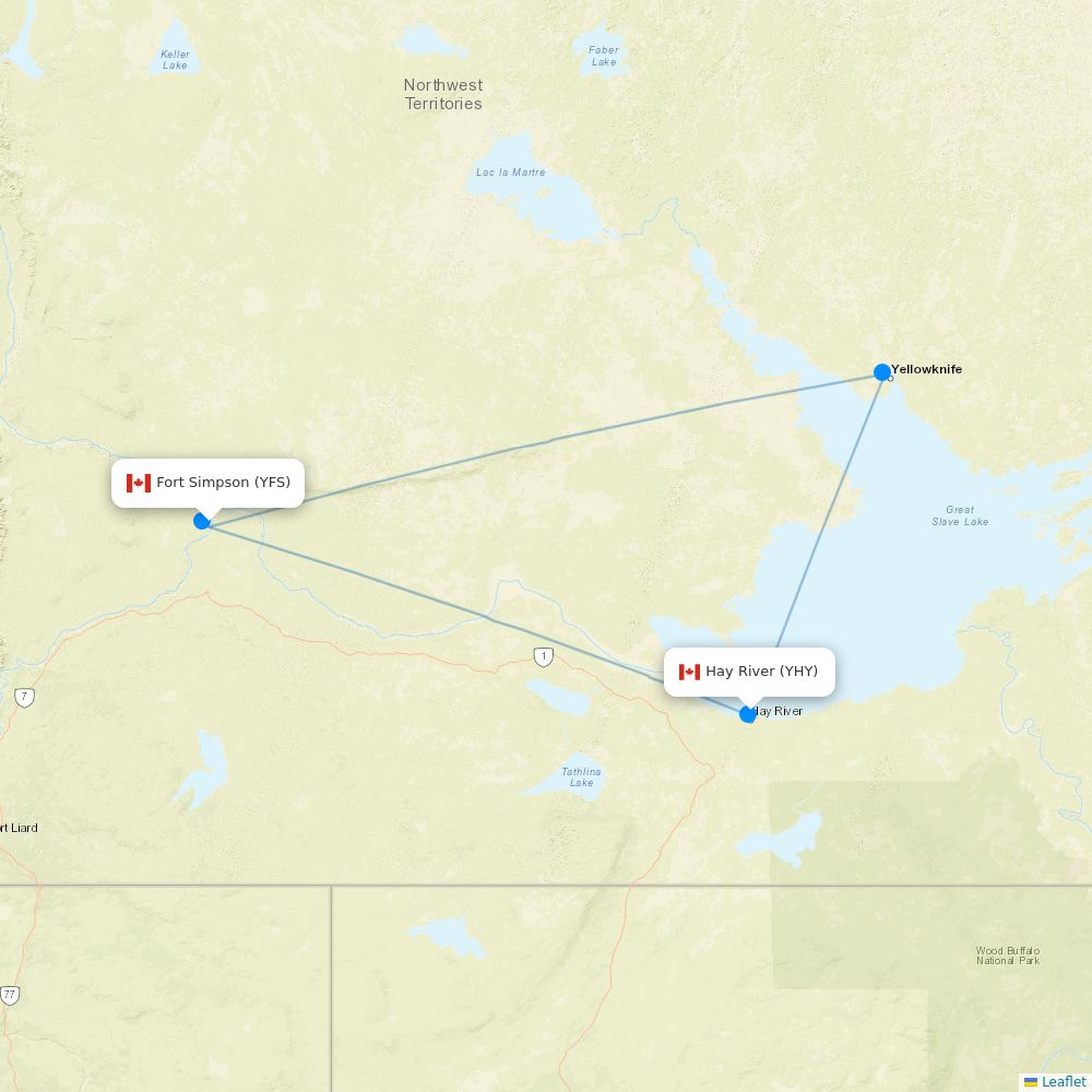 Canadian North routes 2025 – map with all flights - Flight Routes