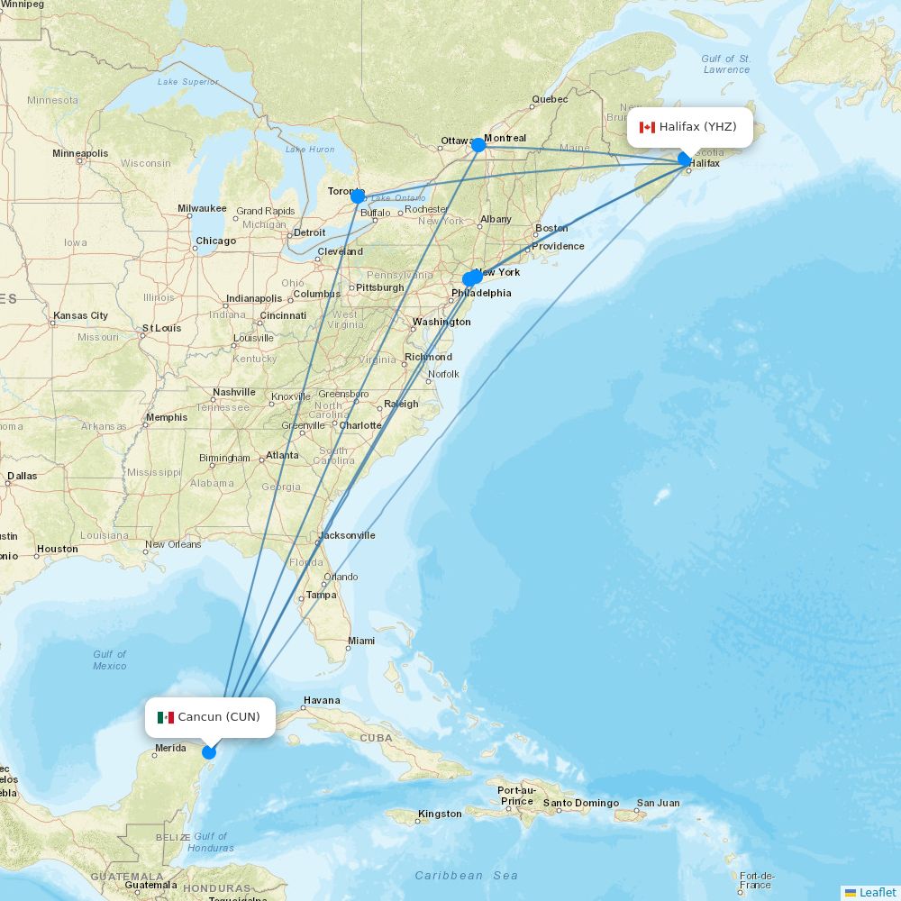 Air Transat routes 2026 – interactive map with all flights - Flight Routes