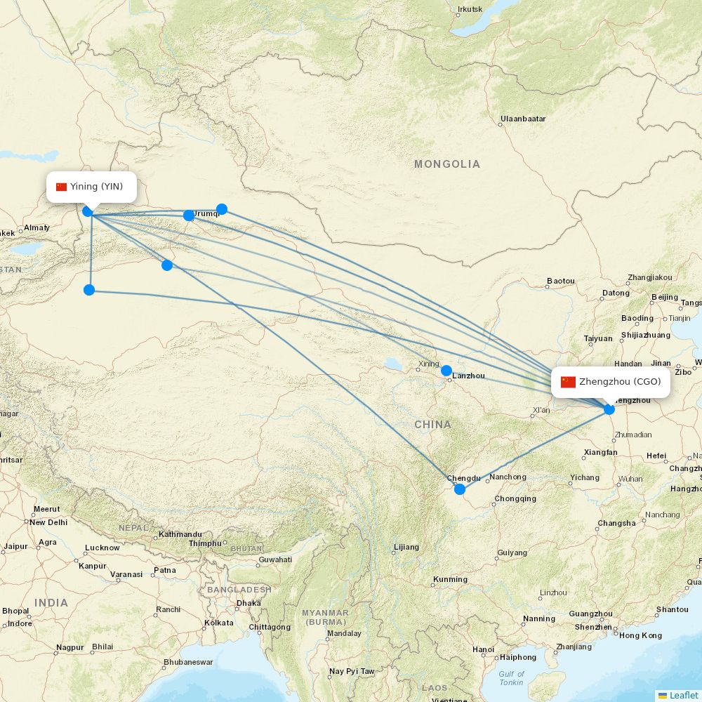 Spring Airlines routes 2025 – map with all flights - Flight Routes