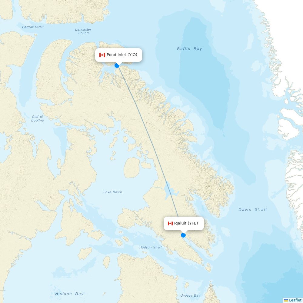 Canadian North routes 2025 – map with all flights - Flight Routes