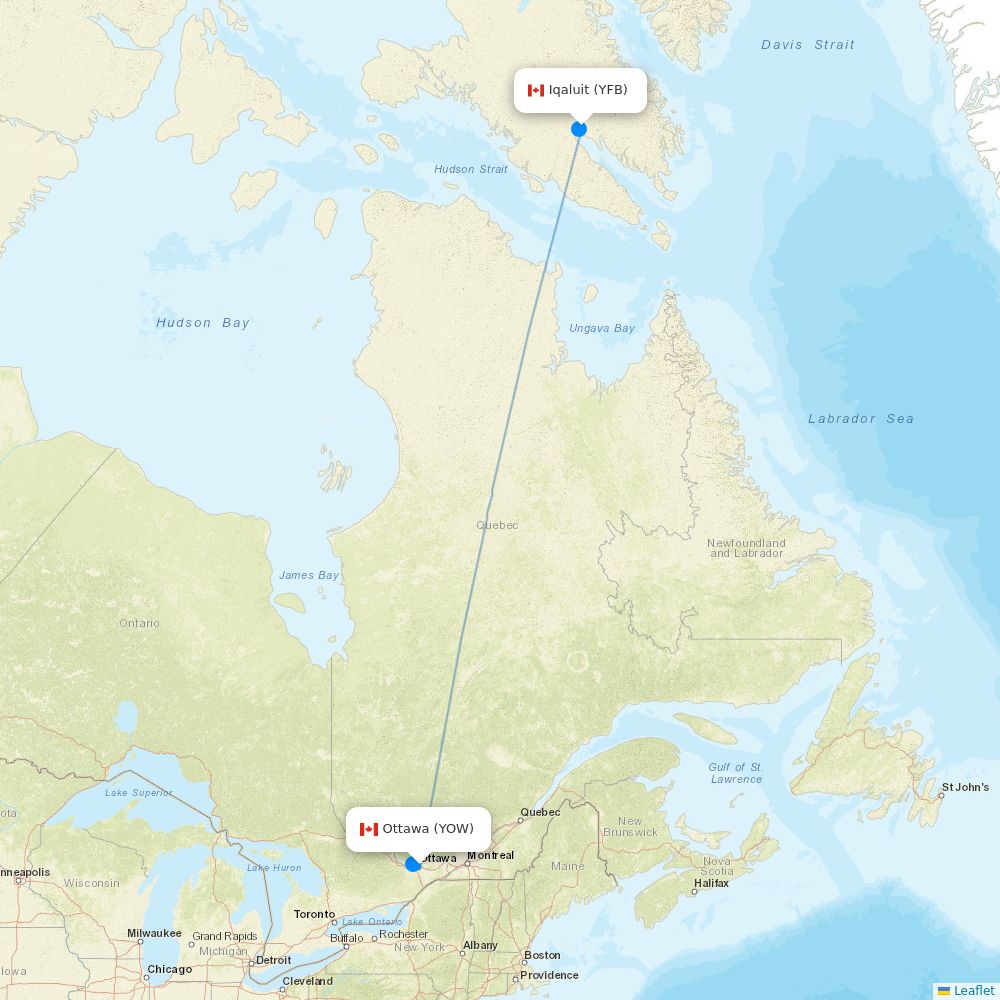 Canadian North routes 2025 – map with all flights - Flight Routes