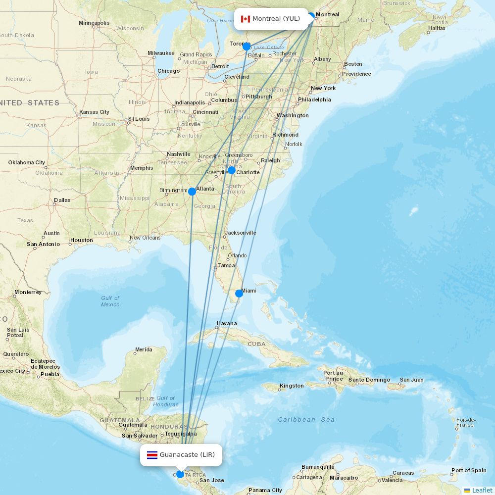 Air Transat routes 2026 – interactive map with all flights - Flight Routes