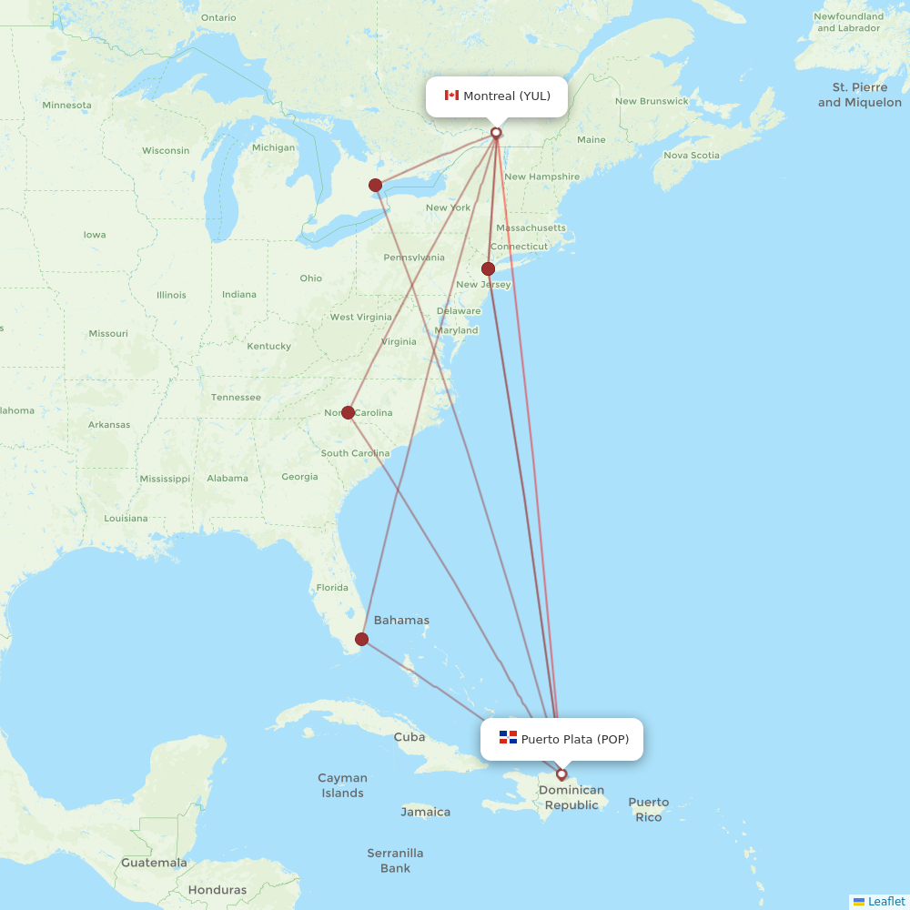 Air Transat routes 2026 – interactive map with all flights - Flight Routes