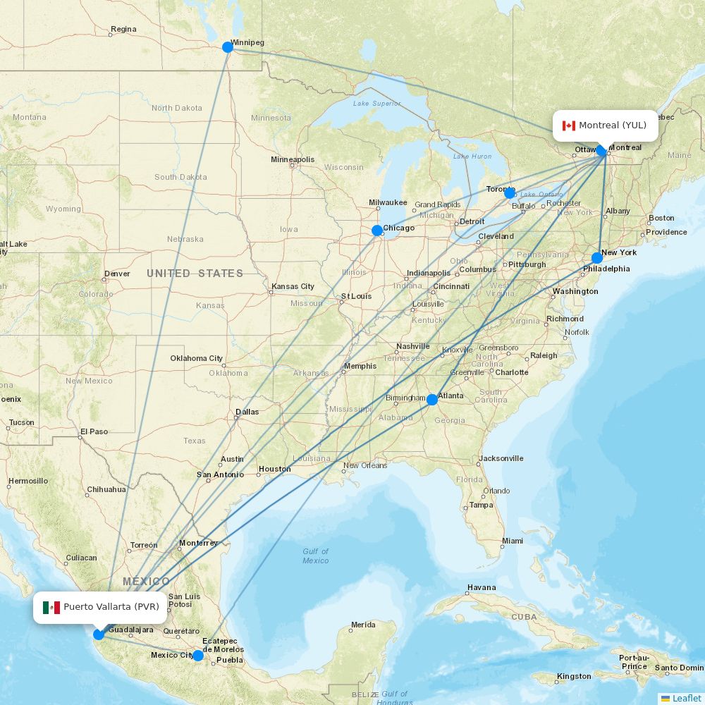 Air Transat routes 2026 – interactive map with all flights - Flight Routes